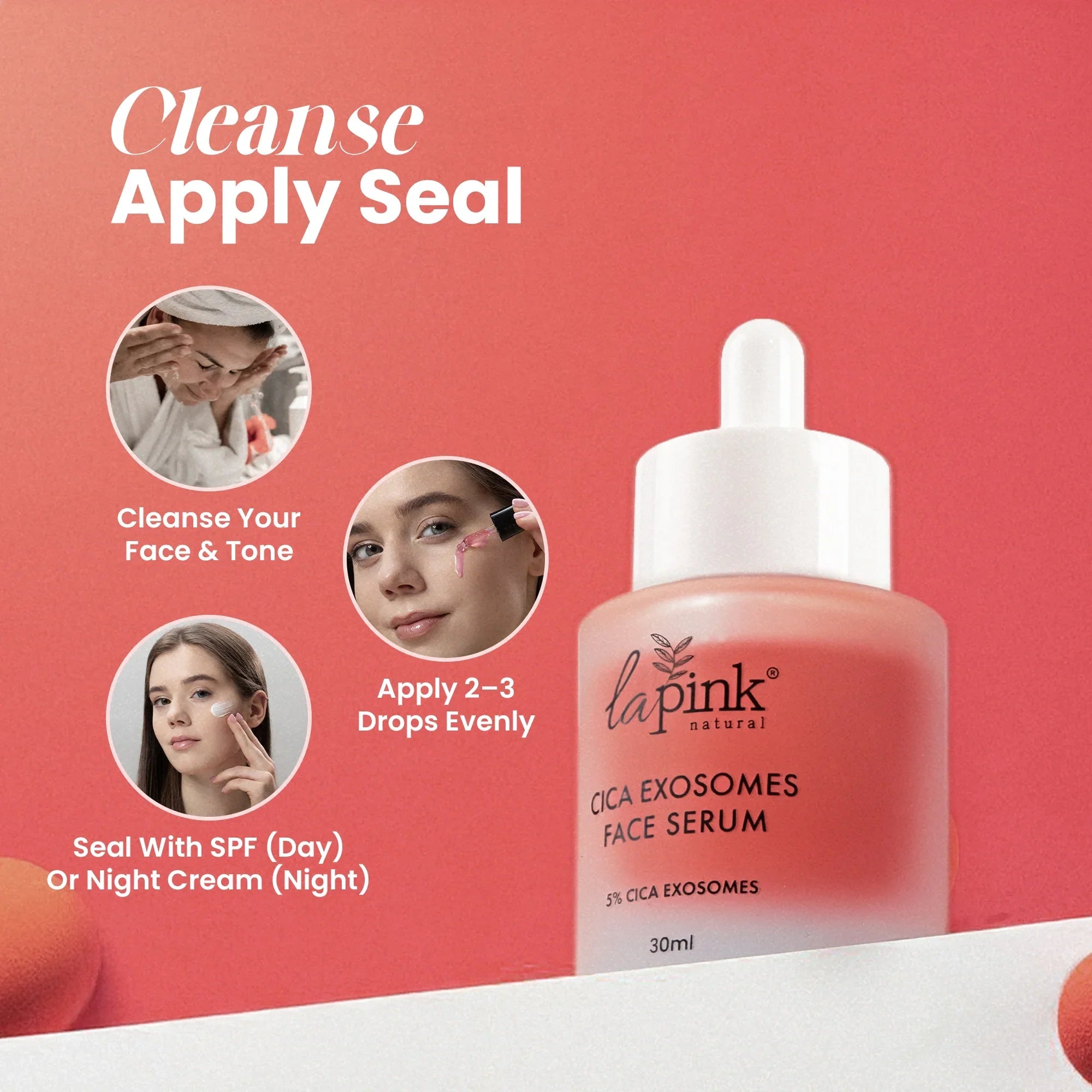 La Pink Launches 5percent CICA Exosomes Serum A Global Vegan Innovatio