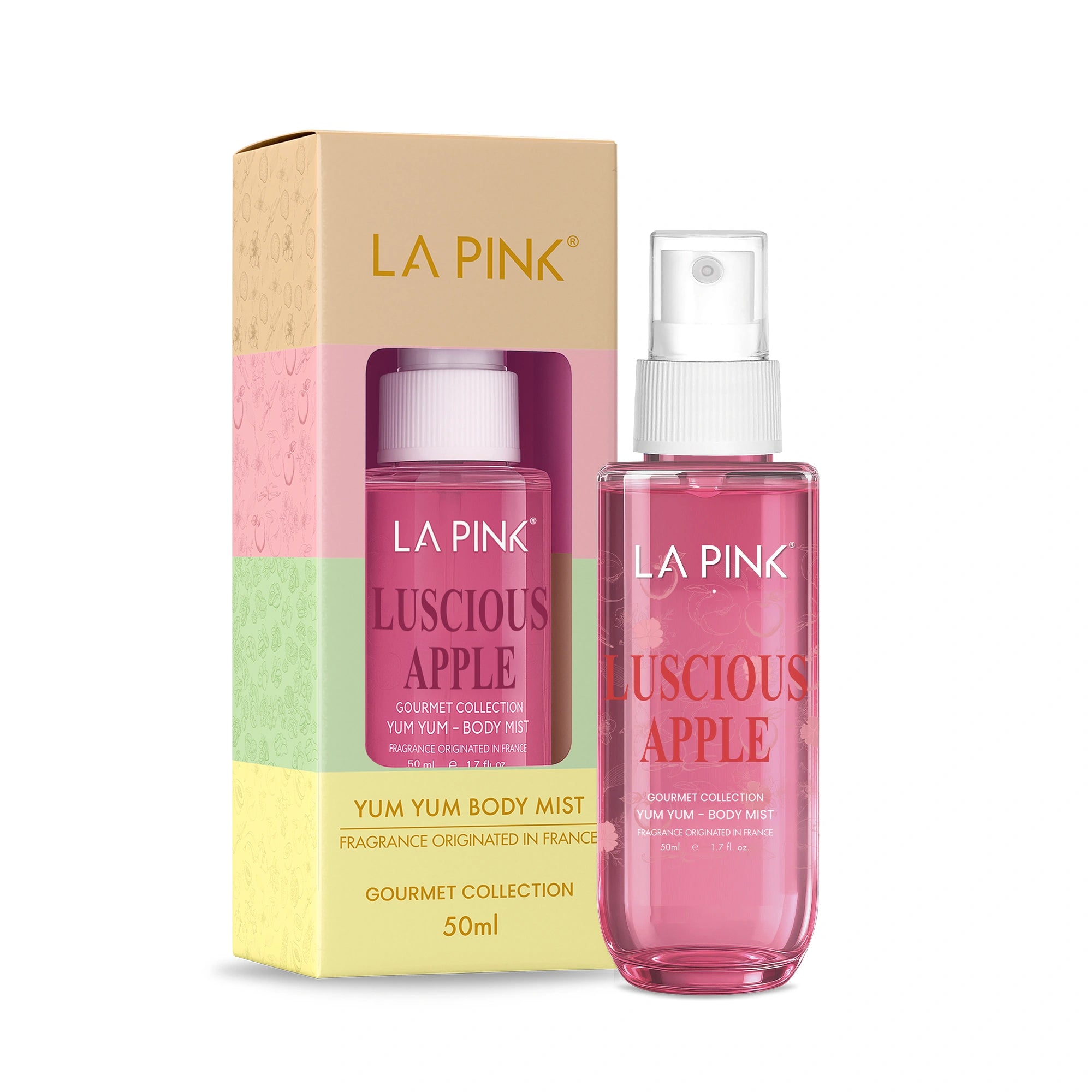 La Pink Luscious Apple Body Mist – Skin Friendly, Long Lasting Fruity ...